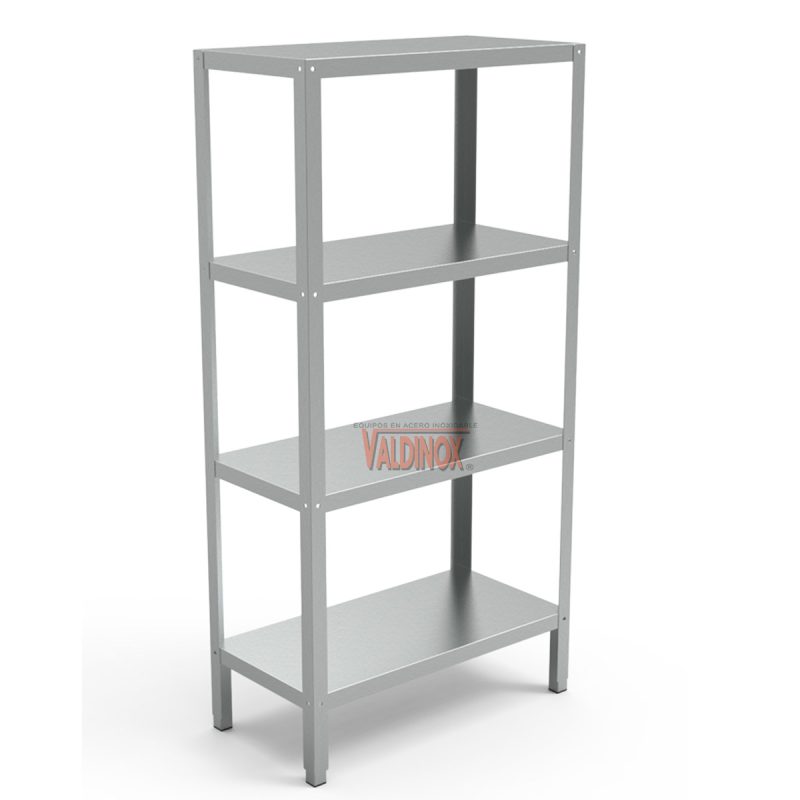 Anaquel Liso Modelo AE (120 cm x 045 cm x 180 cm) – Valdinox